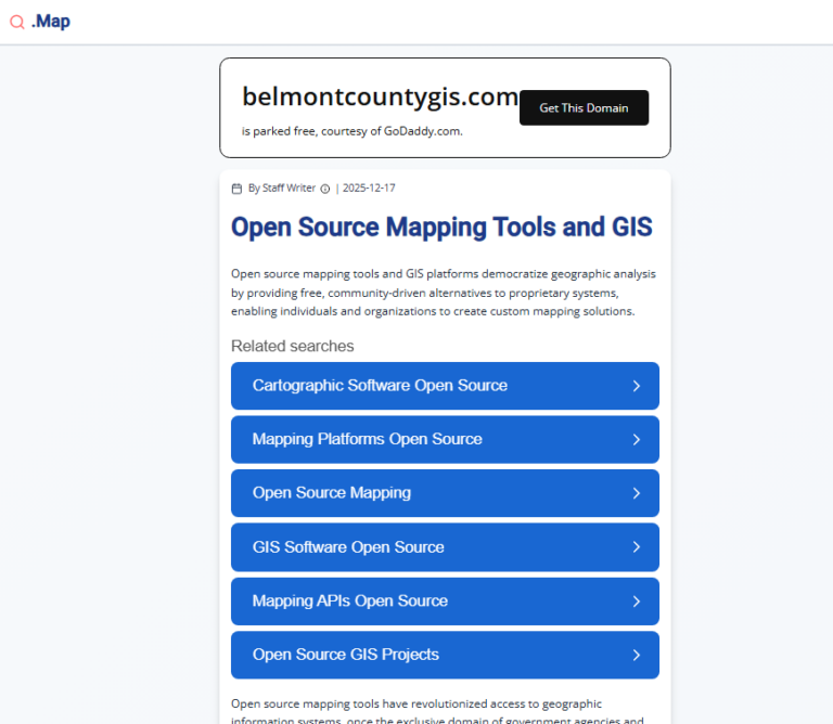 Belmont County GIS - Belmont County Auditor